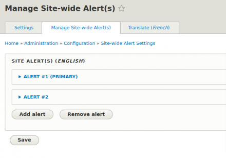 Sitewide Alerts | Drupal.org